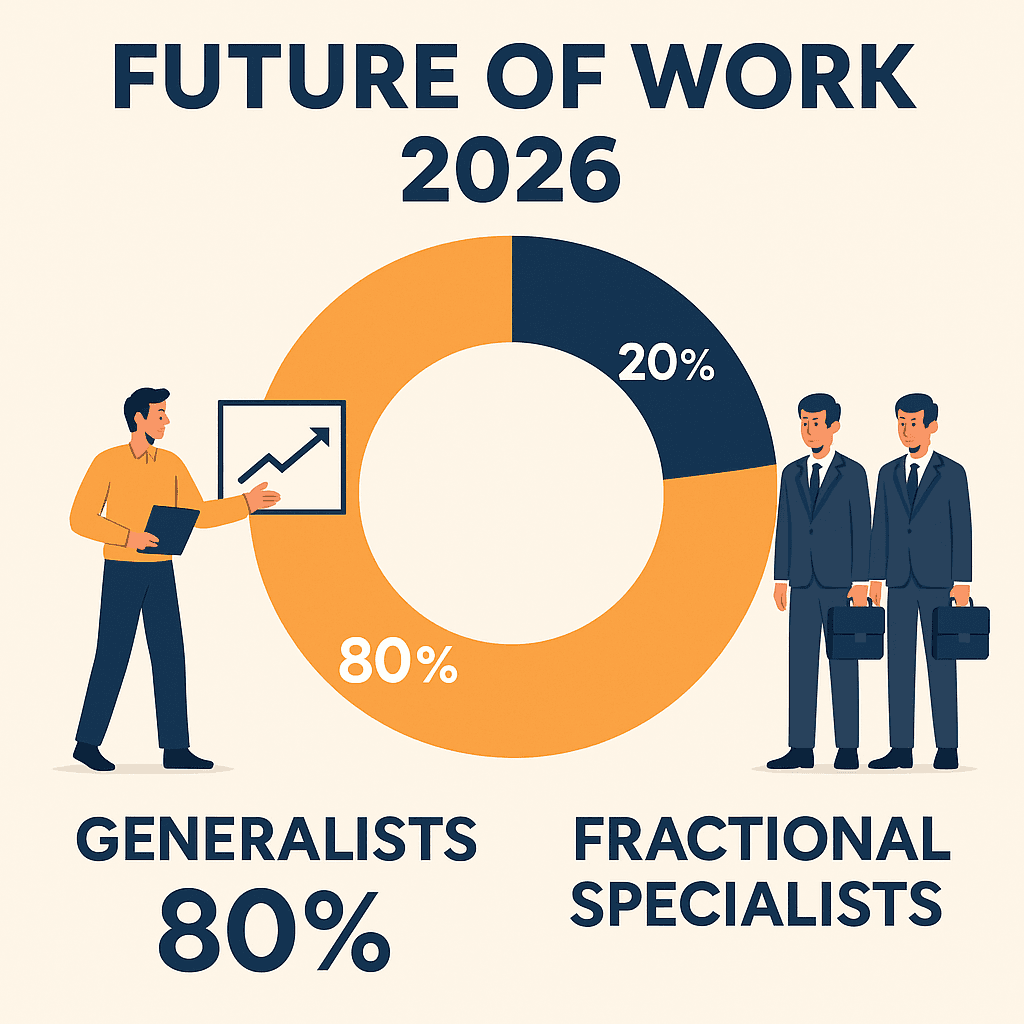 Future of Work 2026: 80% Generalists, 20% Fractional Specialists ...