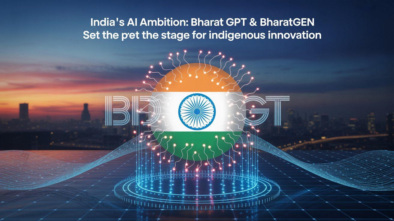 🇮🇳 India’s AI Ambition: Bharat GPT & BharatGen Set the Stage for ...